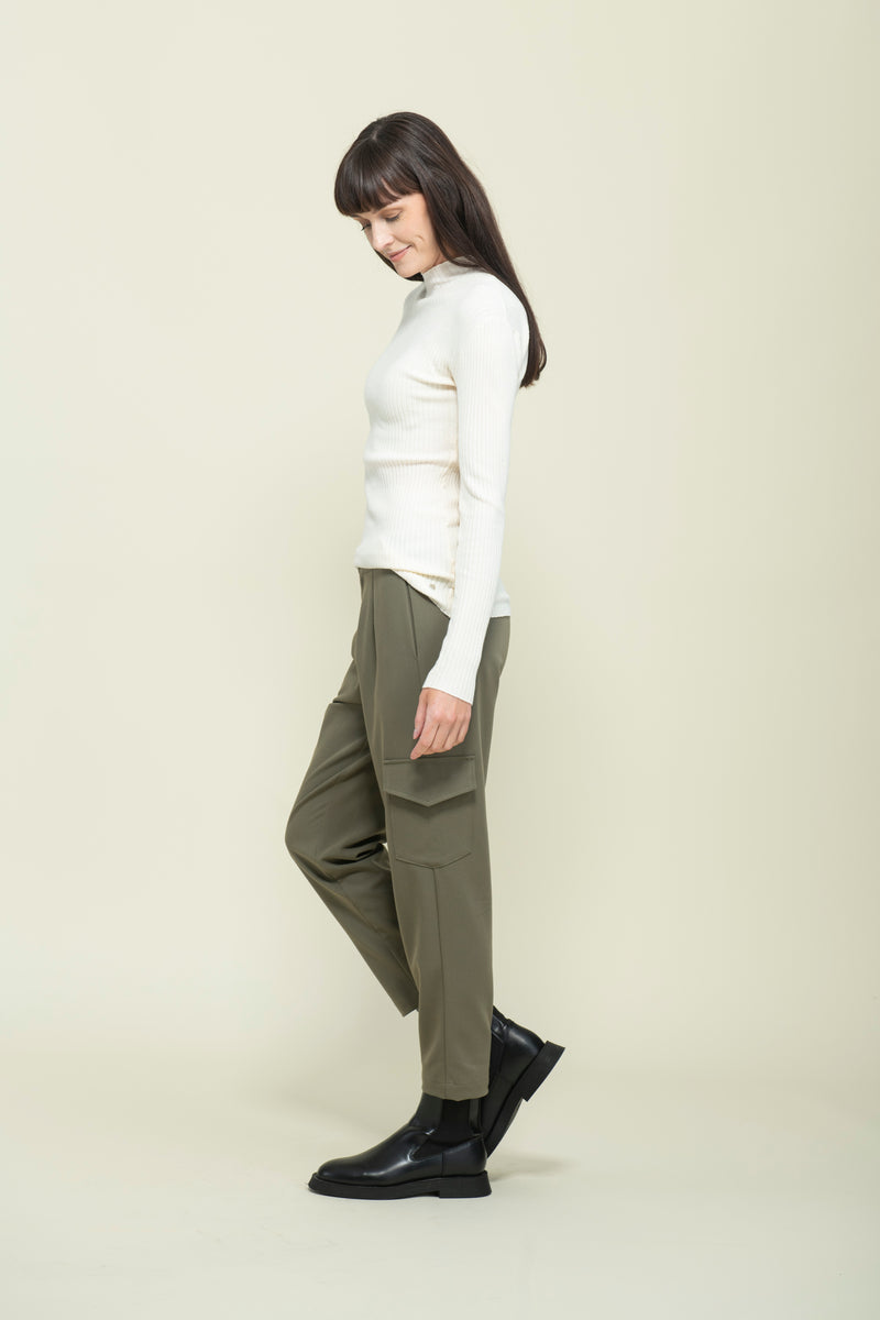 Mary-Mock Neck Long Sleeve – Orb Clothing